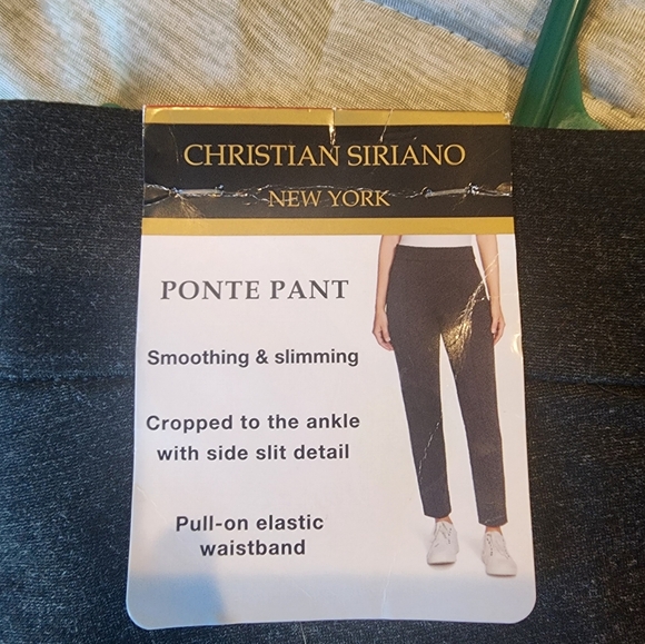 Christian Siriano | Pants & Jumpsuits | Christian Siriano Grey Ponte ...